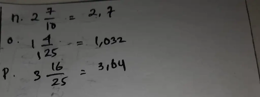 3 Ubahlah pecahan campur... | Descubre cómo resolverlo en QANDA 3 Ubahlah pecahan campur... | Descubre cómo resolverlo en QANDA